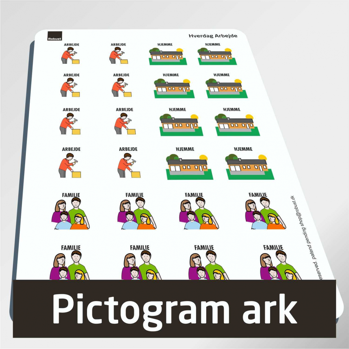 Piktogrammer - Robust Hjælpemidler ApS